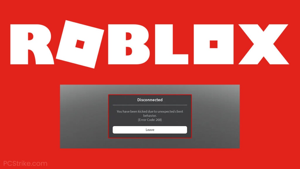 Fix Roblox Error Code 268 2023 Solution PC Strike