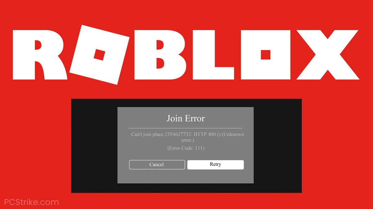 Fix Roblox Error Code 111 2024 Solution PC Strike